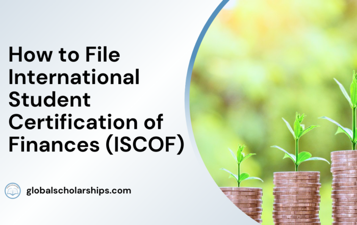 How to File International Student Financial Aid Application (ISFAA ...